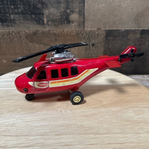 Tonka | Toys | Vintage Tonka Helicopter Toy Pressed Steel Die Cast ...